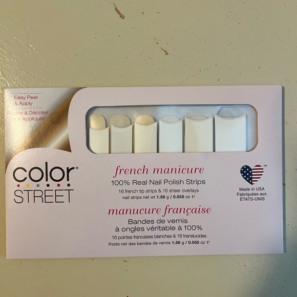 Color Street | Other | Color Street Nail Art French Manicure | Poshmark